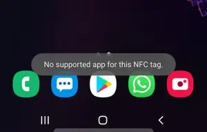 How to fix "No Supported App for this NFC tag" error? - Tech Geekish